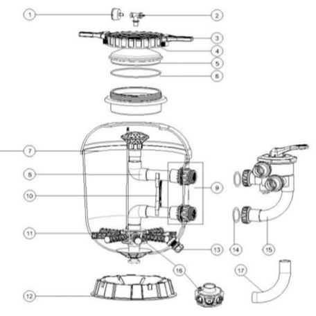 Filterzeef Smg 650(11) | AllForPools
